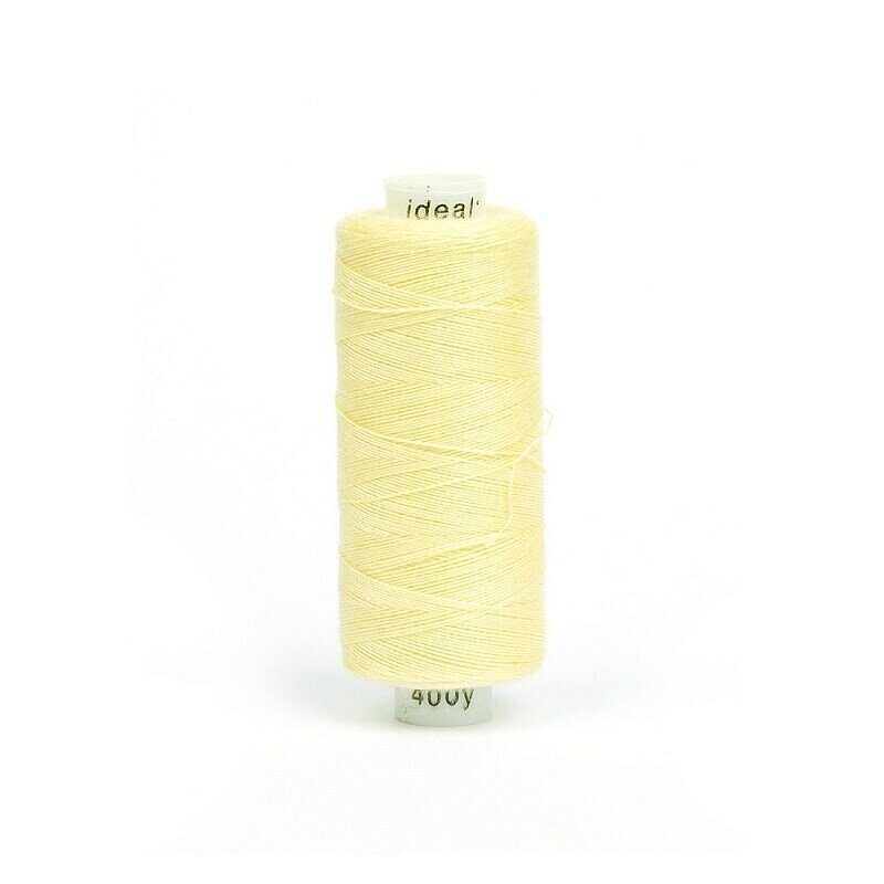 Нитки для шитья IDEAL (нитки швейные) 40/2 цв.117 св. желтый (10 шт)