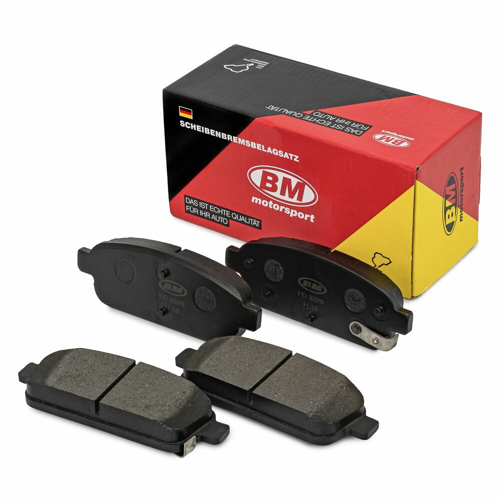 Тормозные колодки дисковые задние BM FD3329 для а/м Opel, Chevrolet, Cadillac