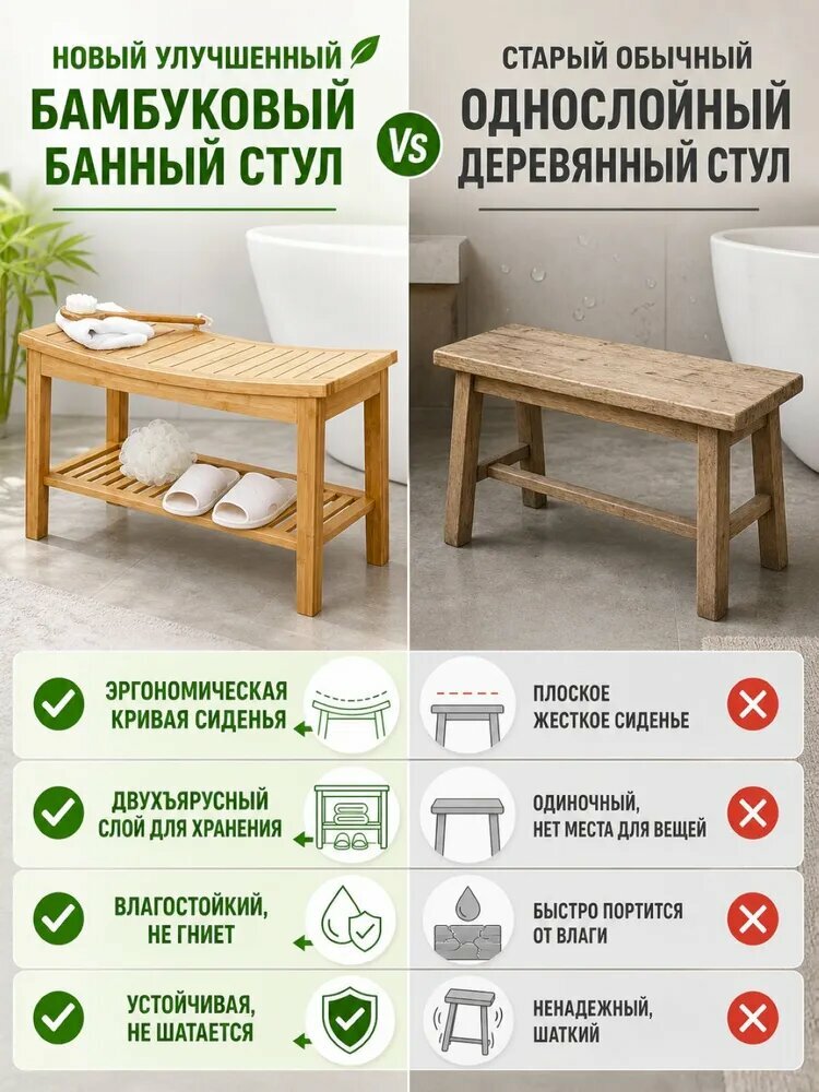 Табурет, 1 шт. предназначенная для сидения в бытовых и офисных помещениях — фото 1