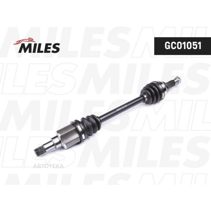 Привод в сборе FORD FIESTA V/FUSION 1.0-1.6TDCI 01- лев. +ABS MILES GC01051