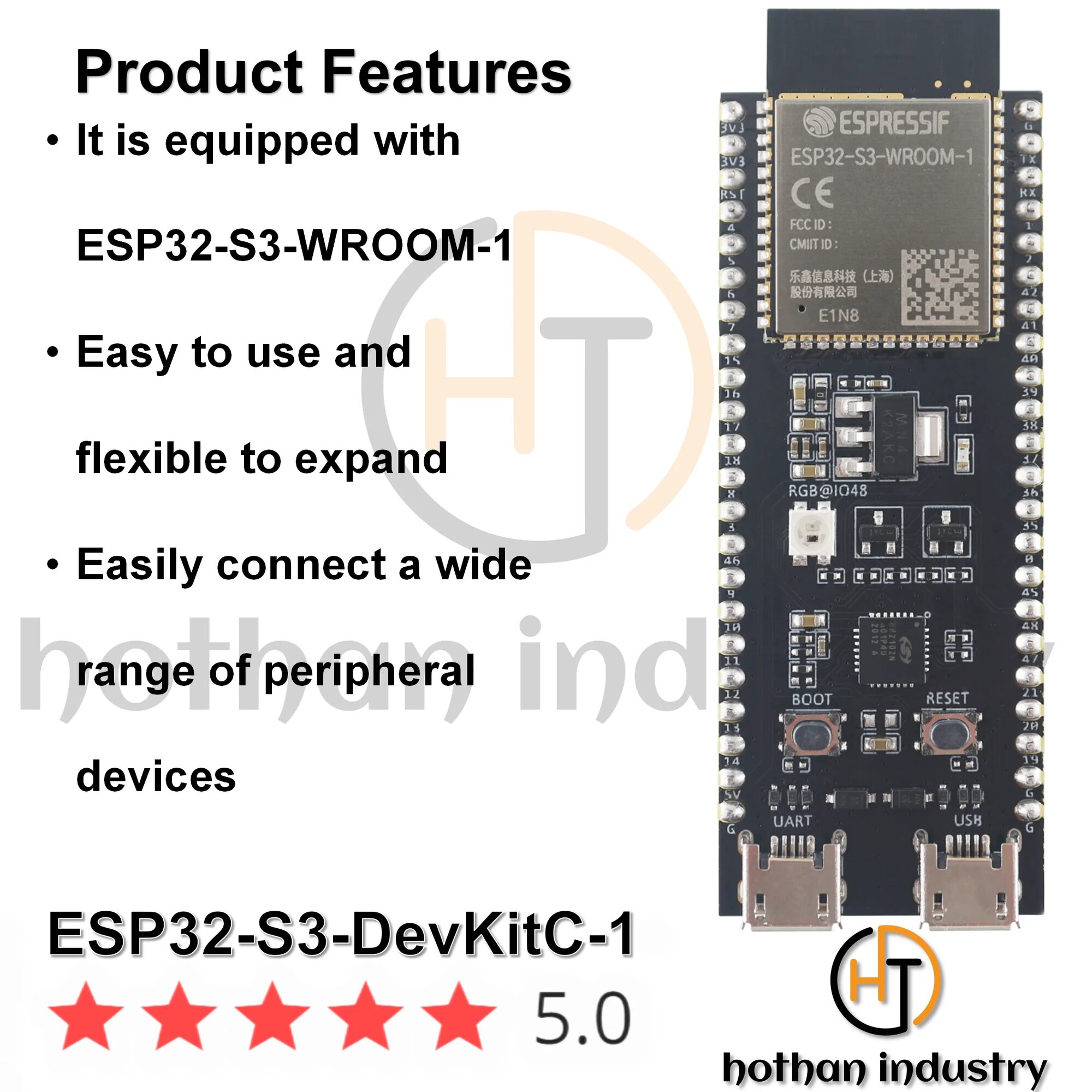 PAILIANG ESP32-S3-BOX-3 модуль для разработки AIOT
