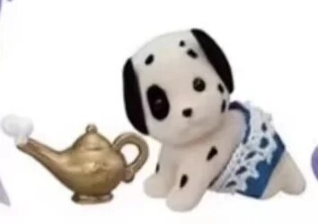 Оригинальный кукольный домик SYLVANIAN FAMILIES, волшебная серия, пудель, детская кукла-крот, флокированная кукла, украшение для девочек, подарки Xams