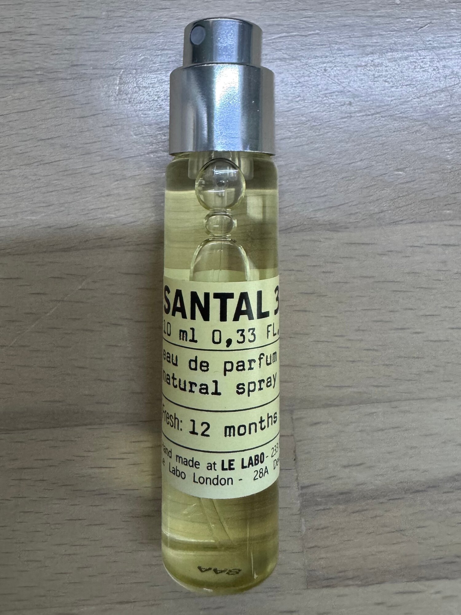 Le Labo Santal 33 парфюмерная вода 10 мл (без упаковки), аромат для мужчин и женщин