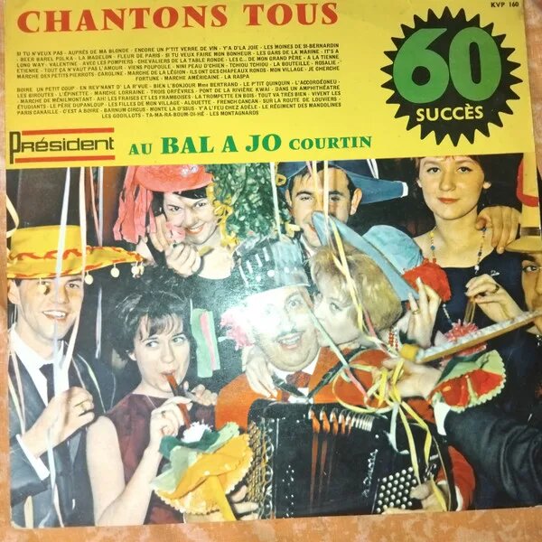 Chantons tous Au bal a Jo Courtin
