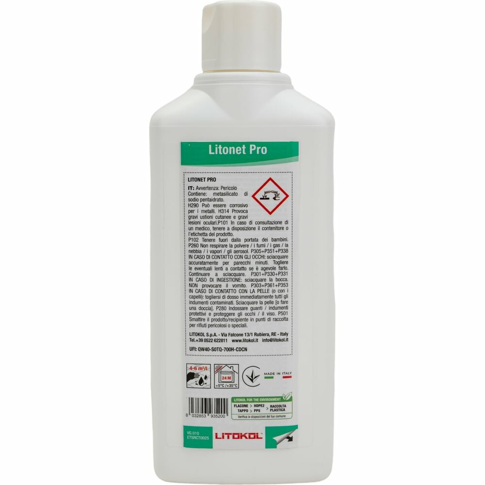 Очиститель LITOKOL LITONET PRO 0,5 kg 452240002 — фото 1