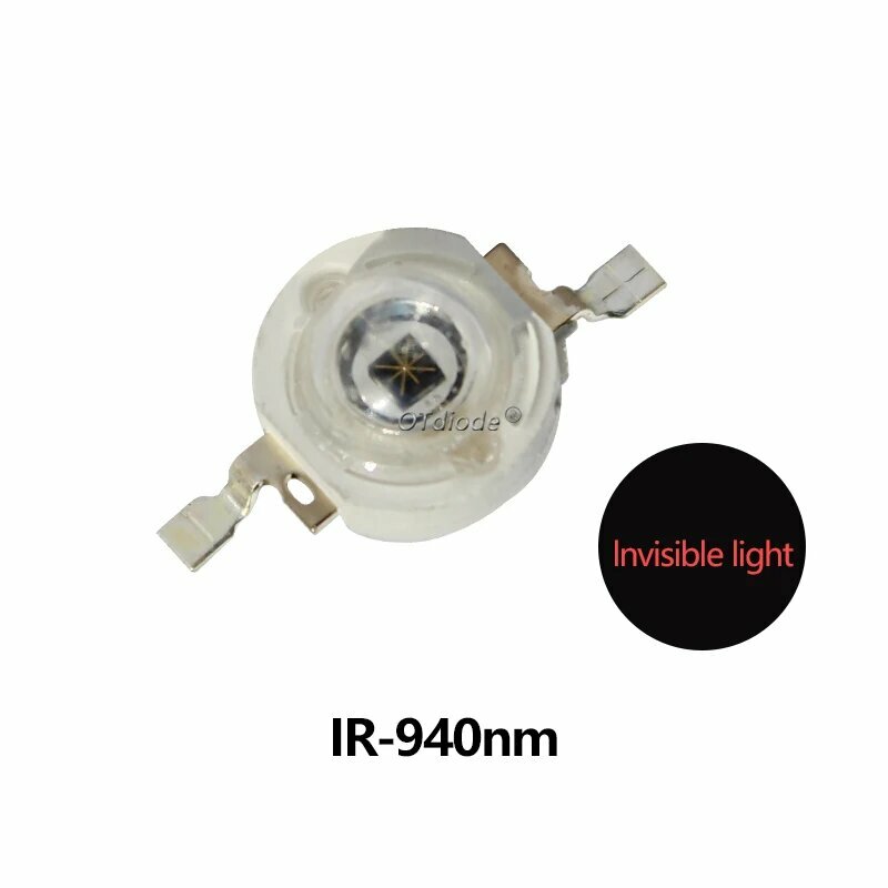 OTdiode 1W 3W 5W LED Chip лампы IR940nm, 3W-10pcs
