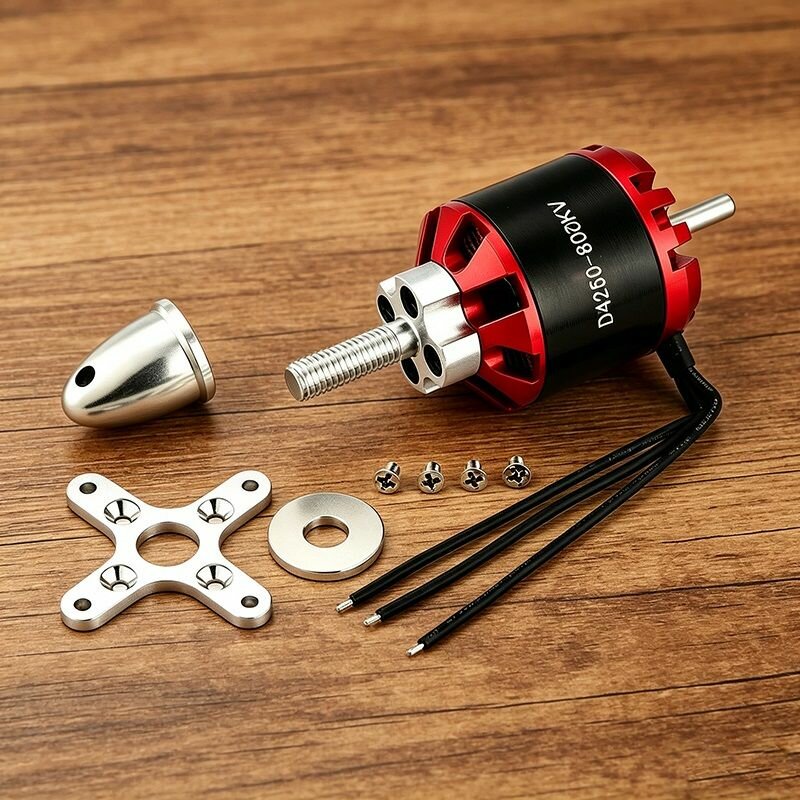 RC Самолет D4250 800KV Бесщеточный двигатель - 3-7S бесколлекторный мотор 800KV 3-7S для авиамодели