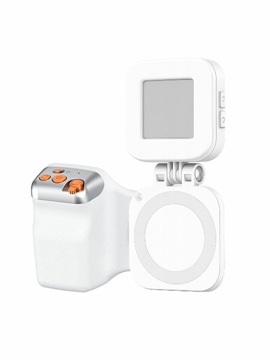 Ручка стабилизатор для телефона магнитная MagSafe с Bluetooth пультом, регулировка зума, ручной держатель для селфи, влогинга и мобильной фотосъемки, компактный аксессуар для смартфона