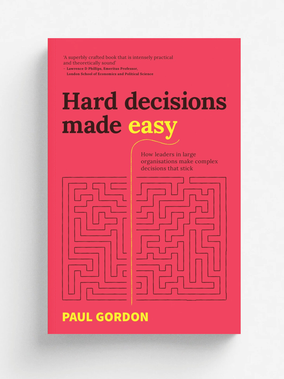 Hard Decisions Made Easy. How leaders in large organisations make complex decisions that stick