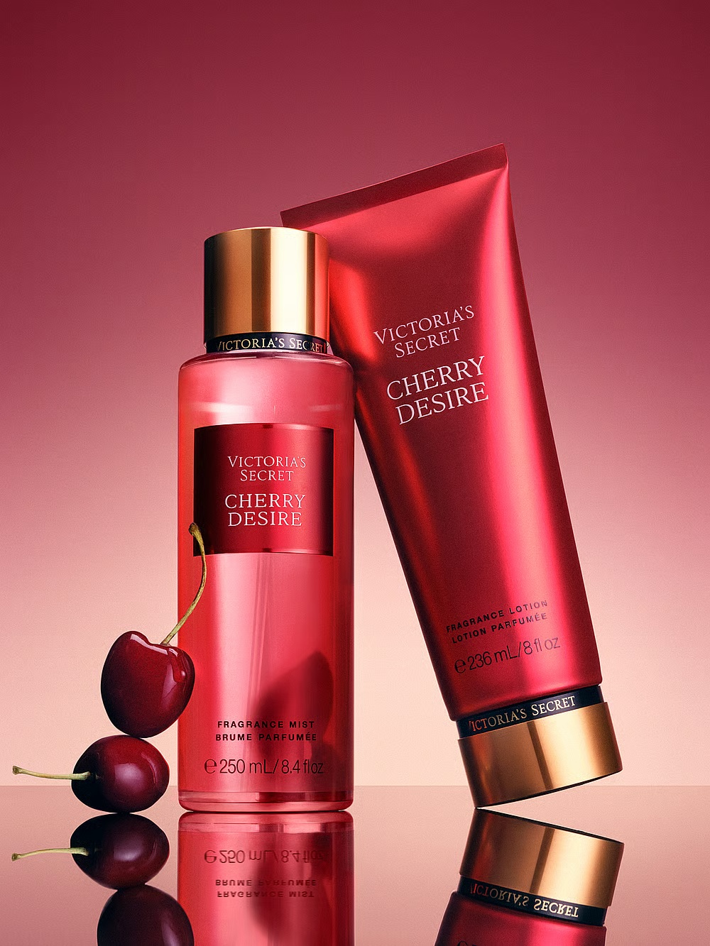 Парфюмированный мист-спрей для тела, Cherry Desire, 250 мл