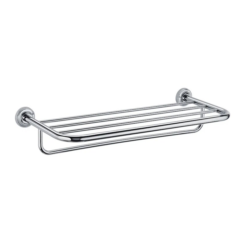 Полка для полотенец Fixsen Style FX-41115, хром