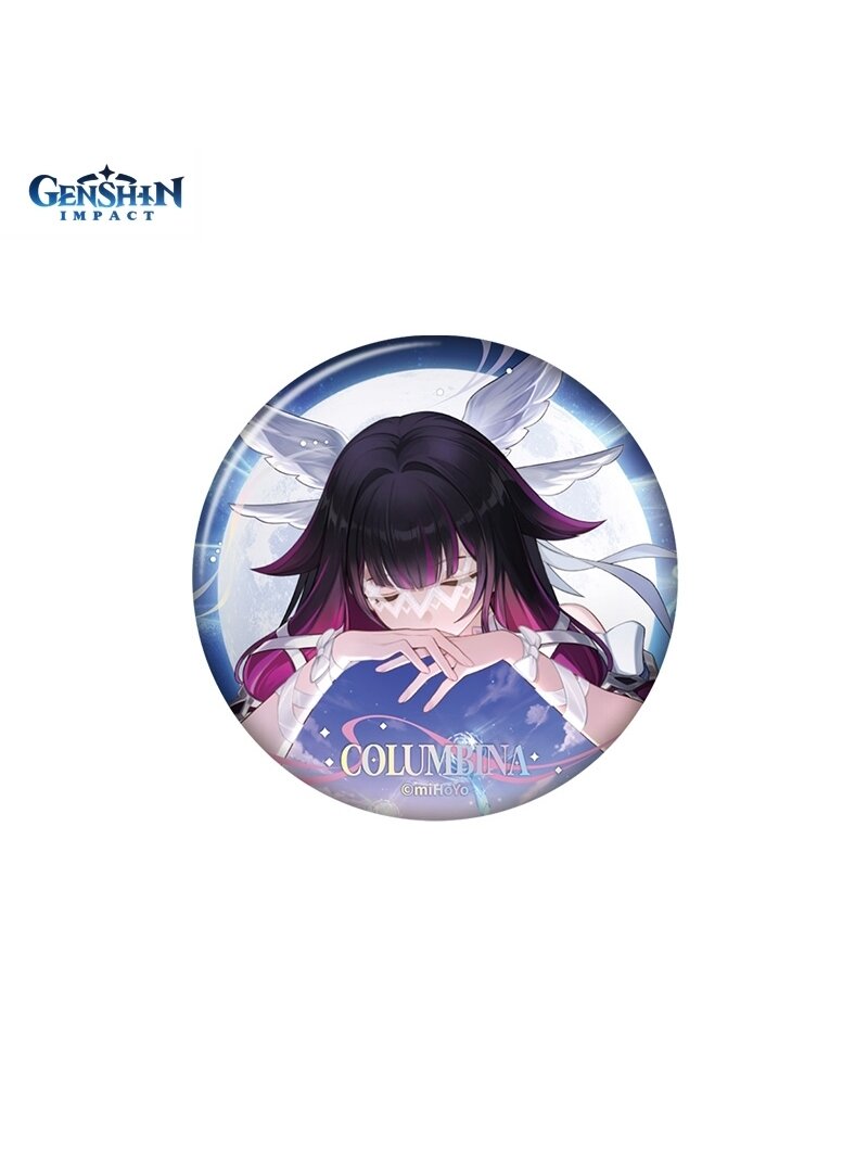 Значок Genshin Impact Коломбина 6942630809483