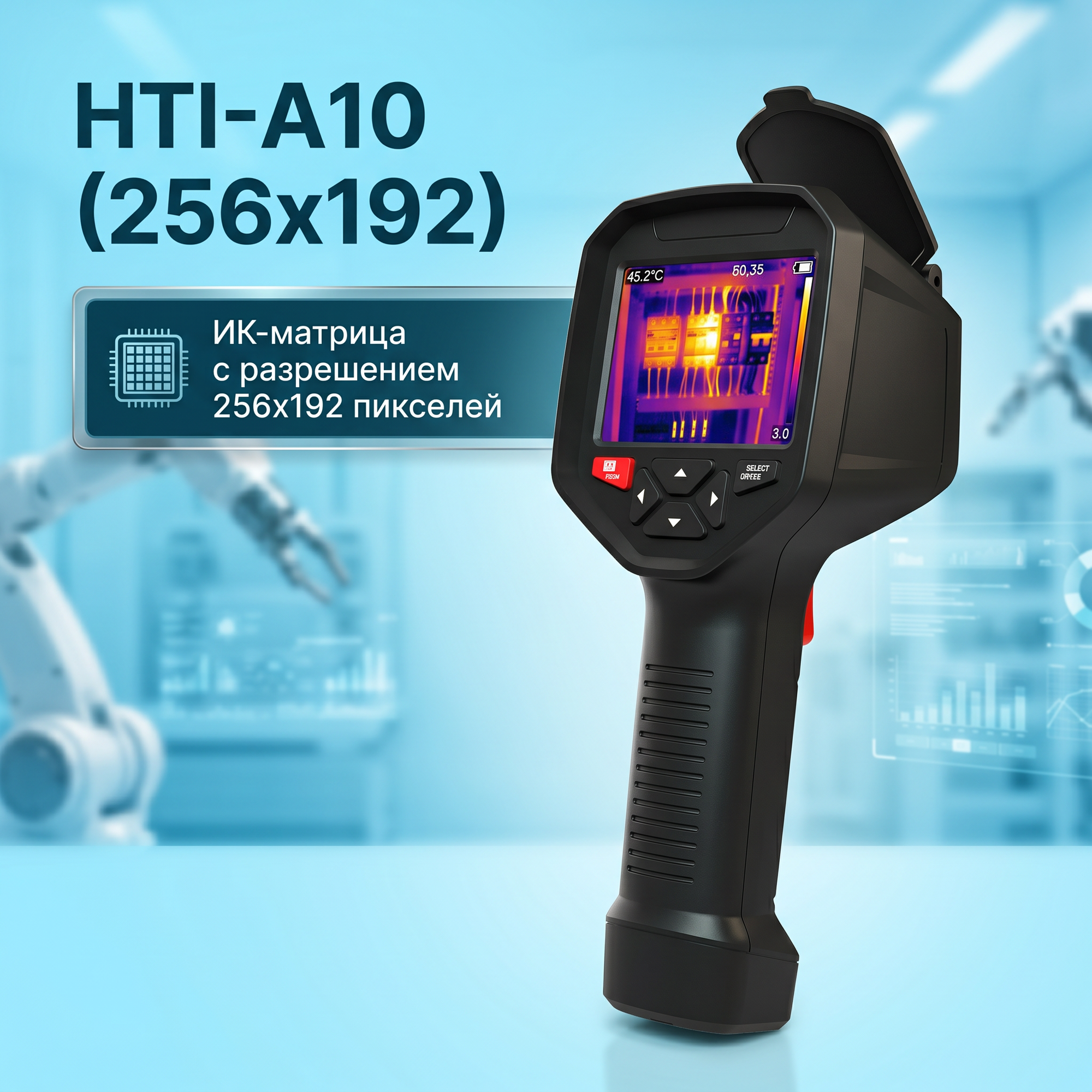 Тепловизор для дома с Wi-Fi HT-A10 (256х192) инфракрасный