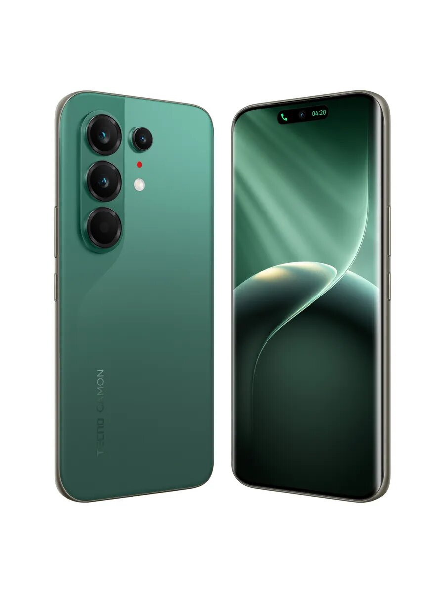 Смартфон Tecno Camon 50 Ultra 5G 8/256 ГБ Зеленый Ростест (EAC) (CN7c 256+8 Cypress Green)