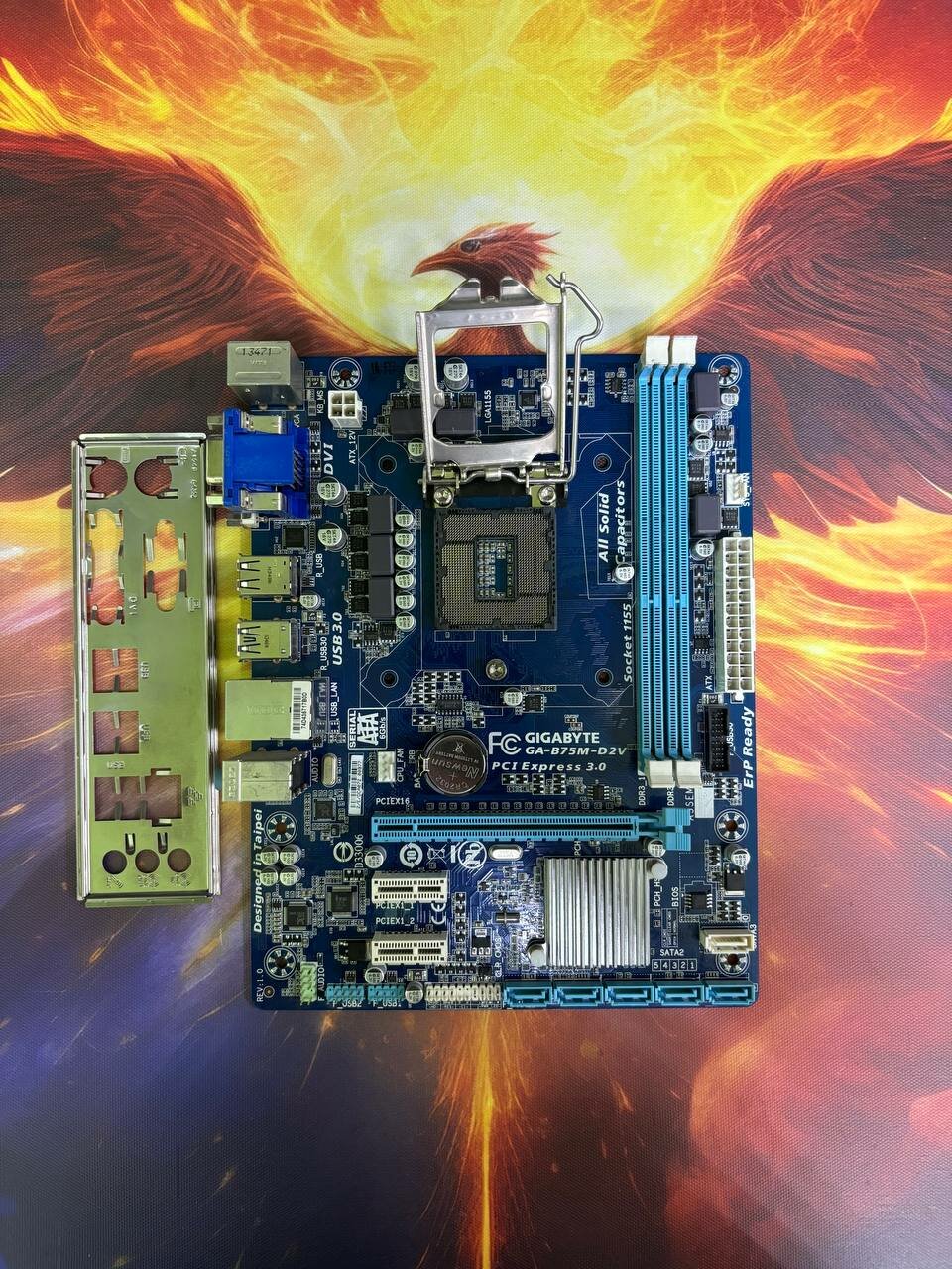 Материнская плата GIGABYTE GA-B75M-D2V Socket 1155