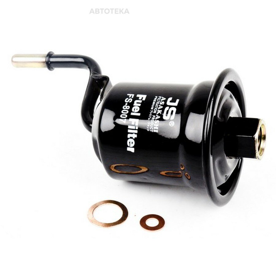 Фильтр топливный JS ASAKASHI FS8007 TOYOTA AVENSIS (_T22_) 1.6 VVT-i (ZZT220_, ZZT220R) 110 л. с. 2000 - 2003 AVENSIS (_T22_) 1.8 VVT-i (ZZT221_, ZZT221R) 129 л. с. 2000 - 2003 AVENSI.