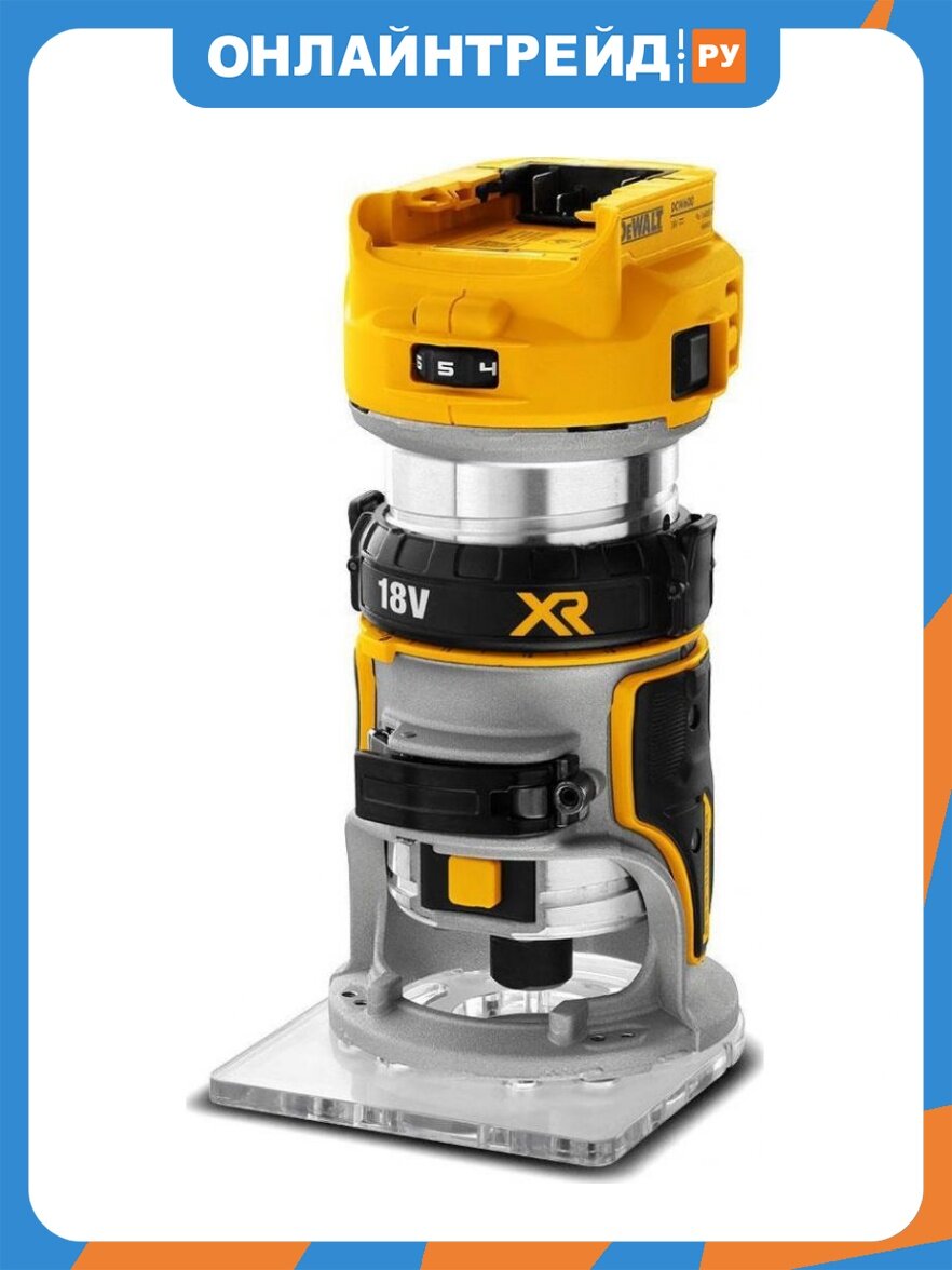 Фрезер аккумуляторный Dewalt DCW600N, без АКБ и ЗУ