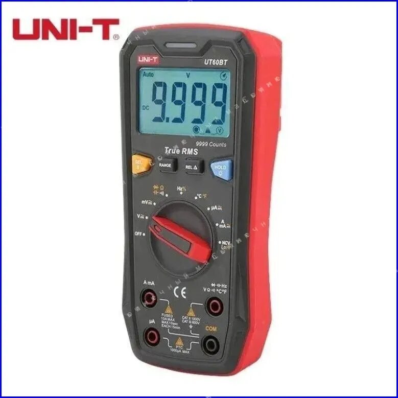 Эксклюзивный датчик тока UNIT UT60BT с Bluetooth, измеряющий емкость, температуру и частоту при низком энергопотреблении