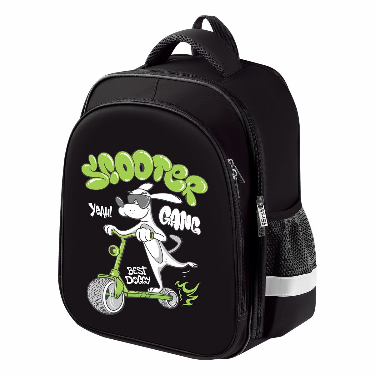 Ранец школьный Forst School Light "Scooter" 35x29x12см, 2 отделения, 2 кармана, анатомическая спинка (AB_SL67538)