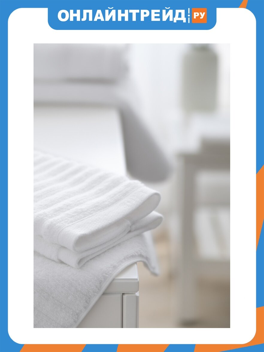 Салфетка Soft Silver махровая для лица 30х30 см Tactile Альпийский снег (белый), 775220
