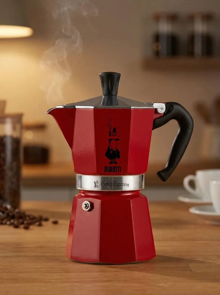 Bialetti Гейзерная кофеварка "гейзерная кофеварка", на 6 чаш. (270 мл)