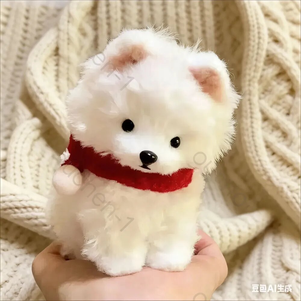 Набор для изготовления мягкой игрушки из шерсти, фетра Собачка