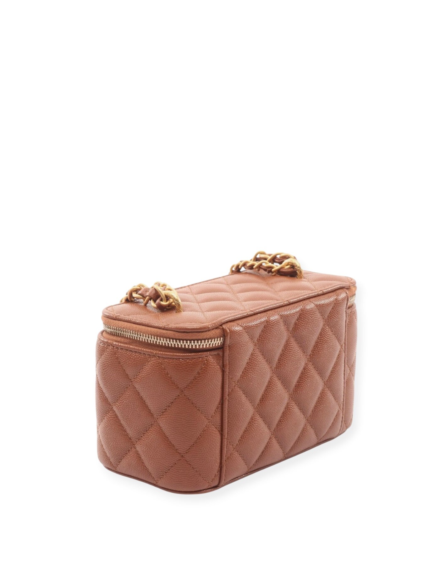 Сумка Chanel Vanity, коричневый — фото 1