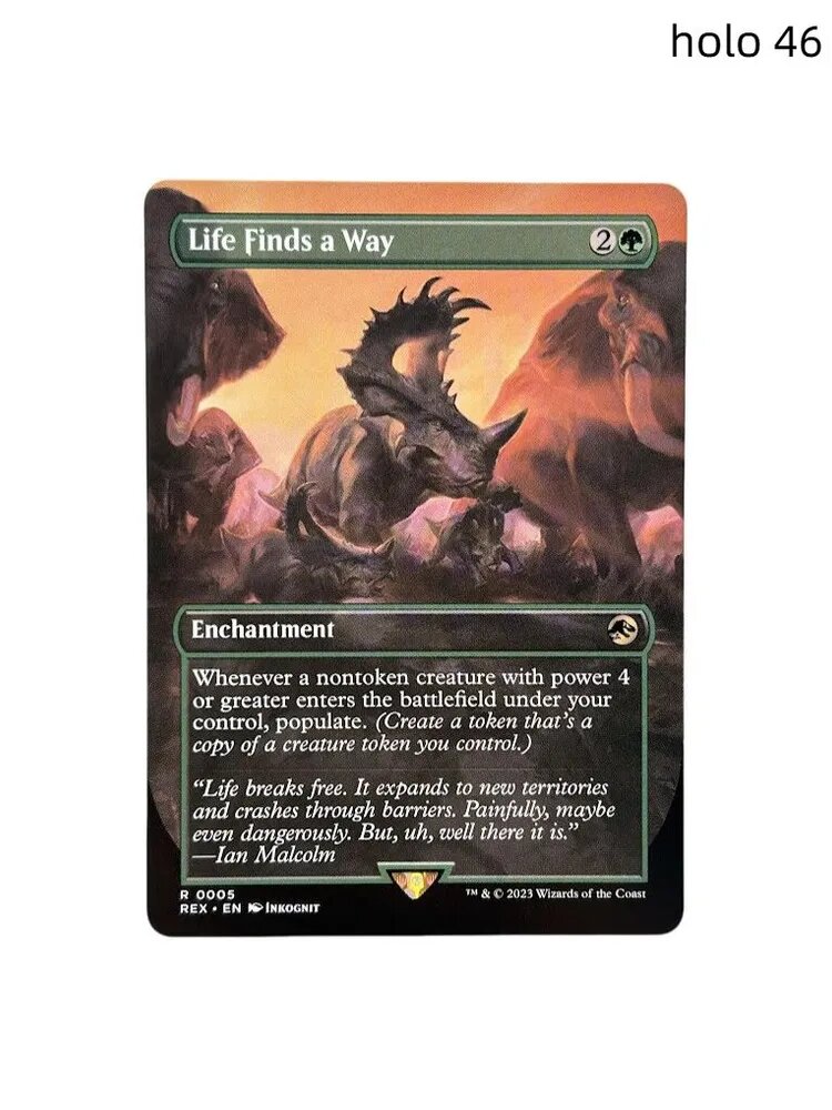 1 карта Magic The Gathering одна штука подарок прозрачные протекторы для карт mtg