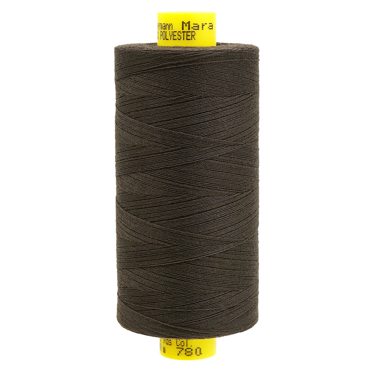 Нитки Mara 120/1000 м универсальные, 100% полиэстер Gutermann 700207 (780 темно-бурый), 10 шт