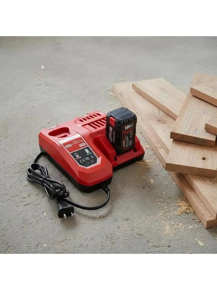 Подходит для быстрого комбинированного зарядного устройства Milwaukee M12-18FC