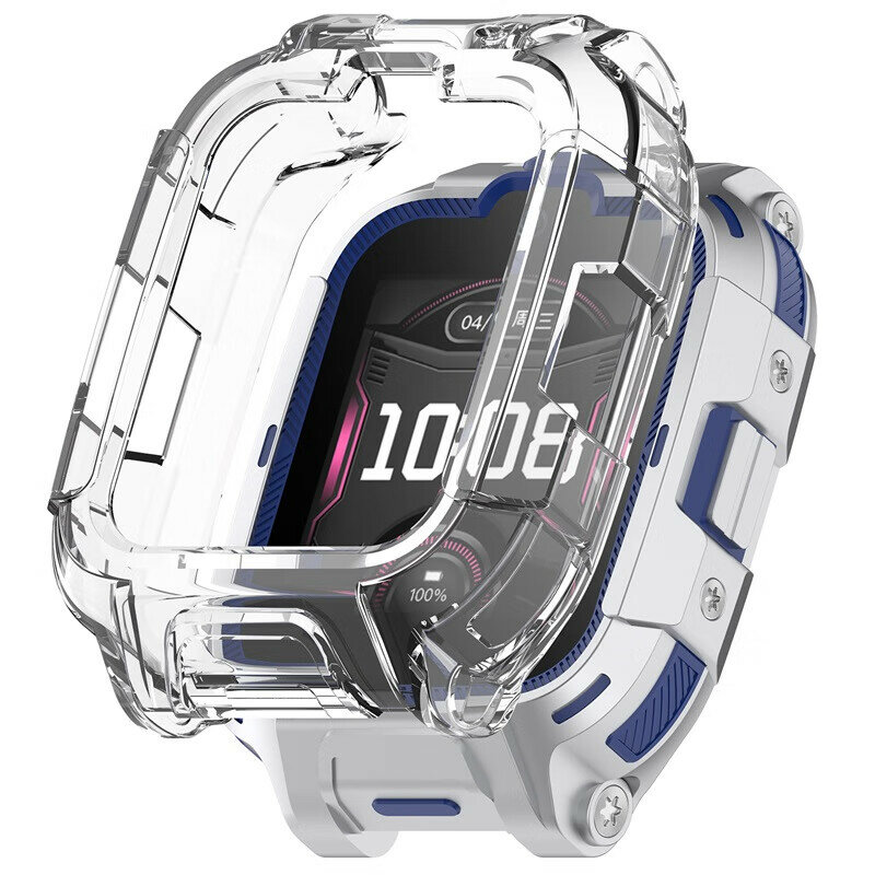 Защитный чехол для Honor Kids Watch 2 Pro с закаленным стеклом и защитной пленкой, прозрачный TPU, мягкий резиновый