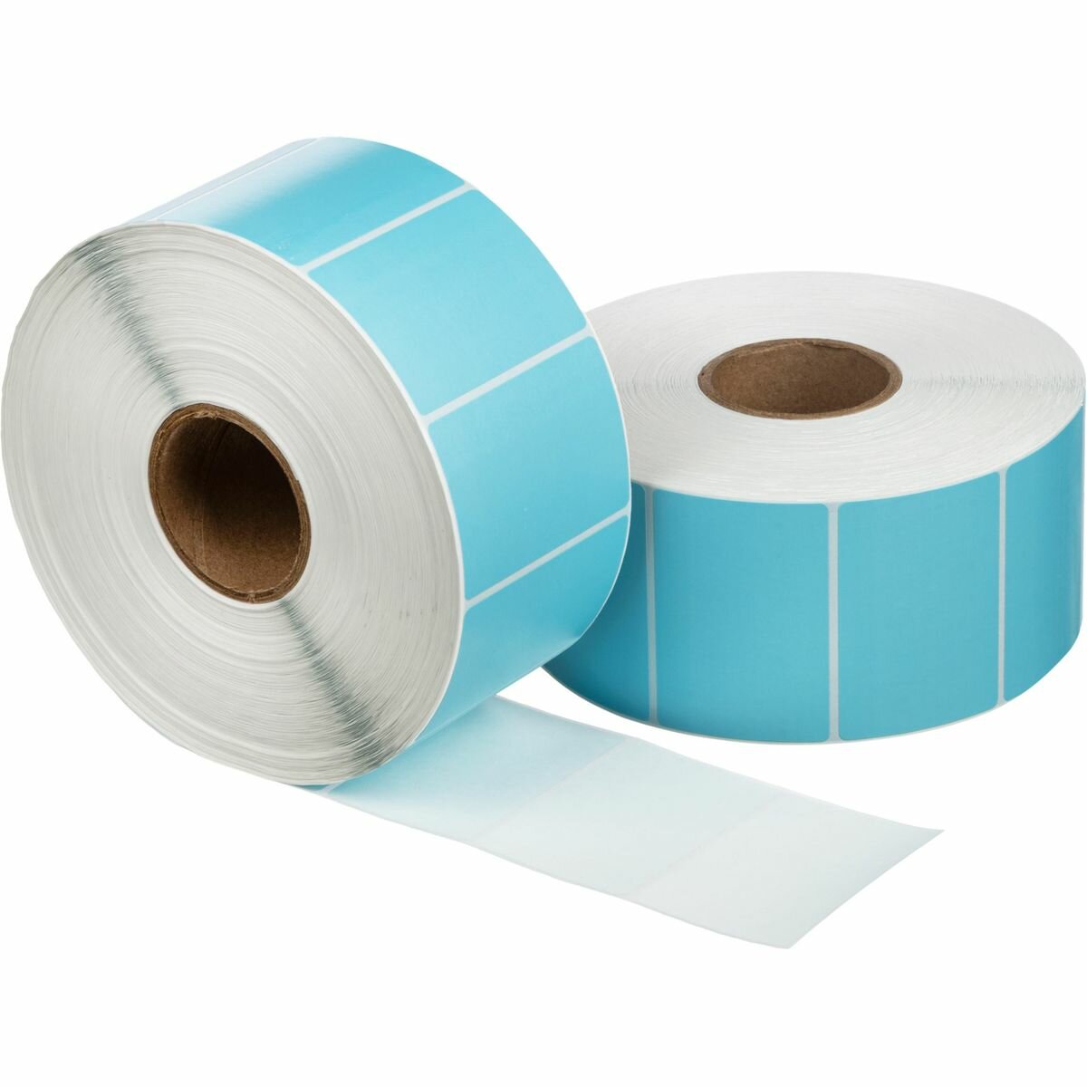 Термотрансферные этикетки Vellum 58х40мм, 2000шт. в рулоне, синий, втулка 40мм, 18 рул/уп (2061059)