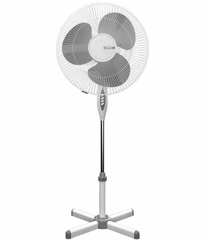 Вентилятор напольный Centek CT-5025 Gray