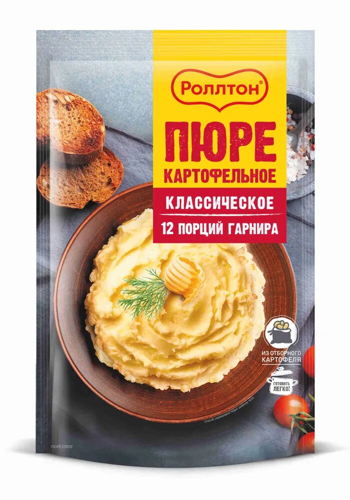 Пюре быстрого приготовления Роллтон картофельное, 240 г