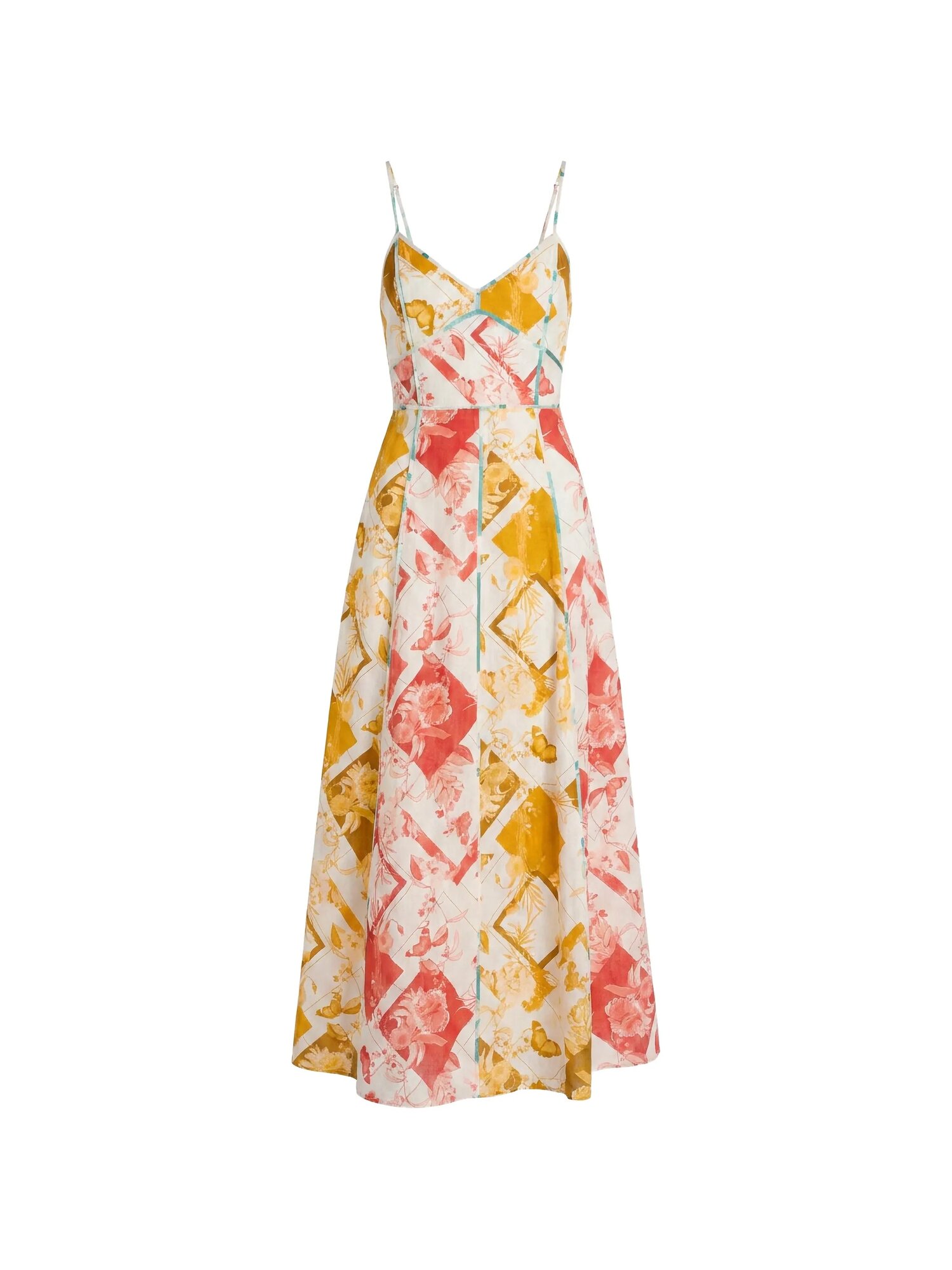 Платье Esme floral-print midi dress