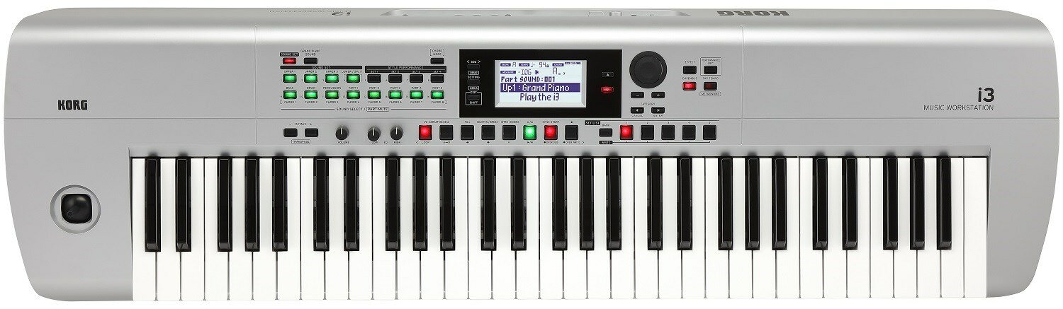 KORG i3 MS рабочая станция, цвет серый