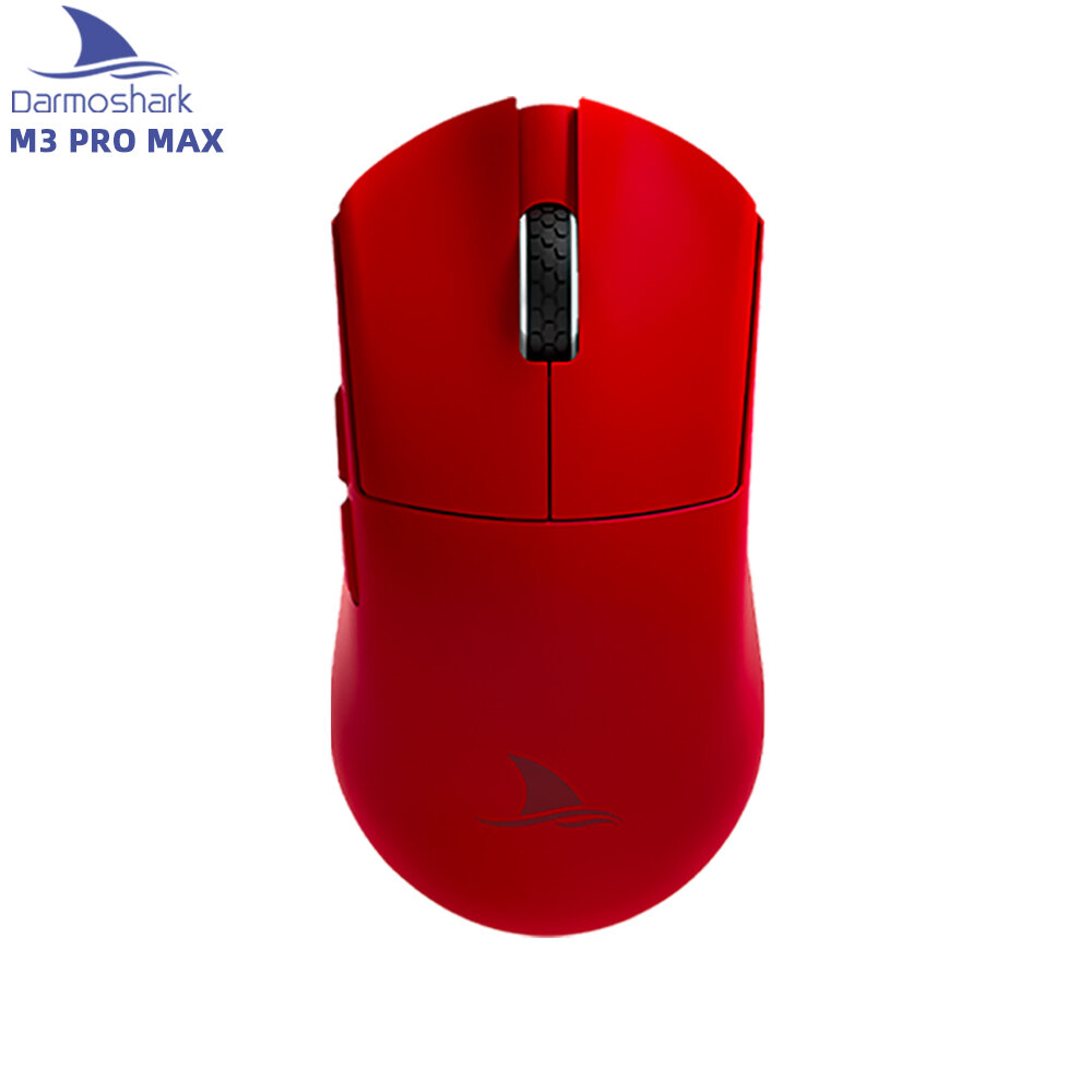 Игровая мышь Darmoshark M3 PRO MAX 54г сверхлёгкая с сенсором PAW3950 30000DPI 500mAh, для больших рук и киберспорта