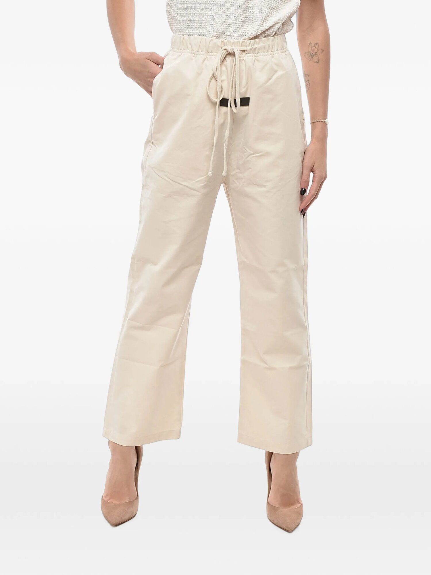 Брюки Drawstring-waist trousers