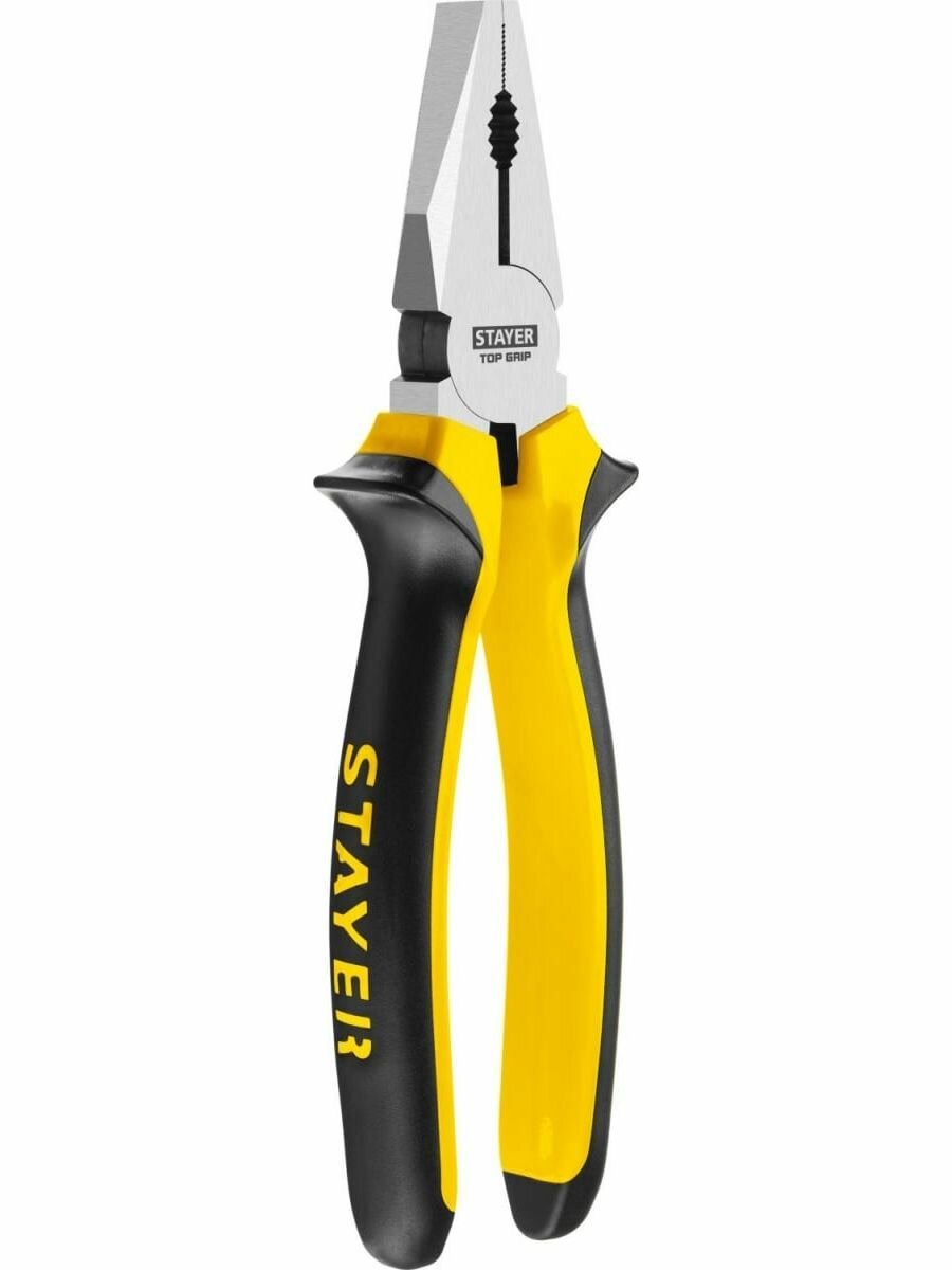 Плоскогубцы STAYER TOPGrip комбинированные, 200мм, 2205-1-20_z02 (2205-1-20_z01)