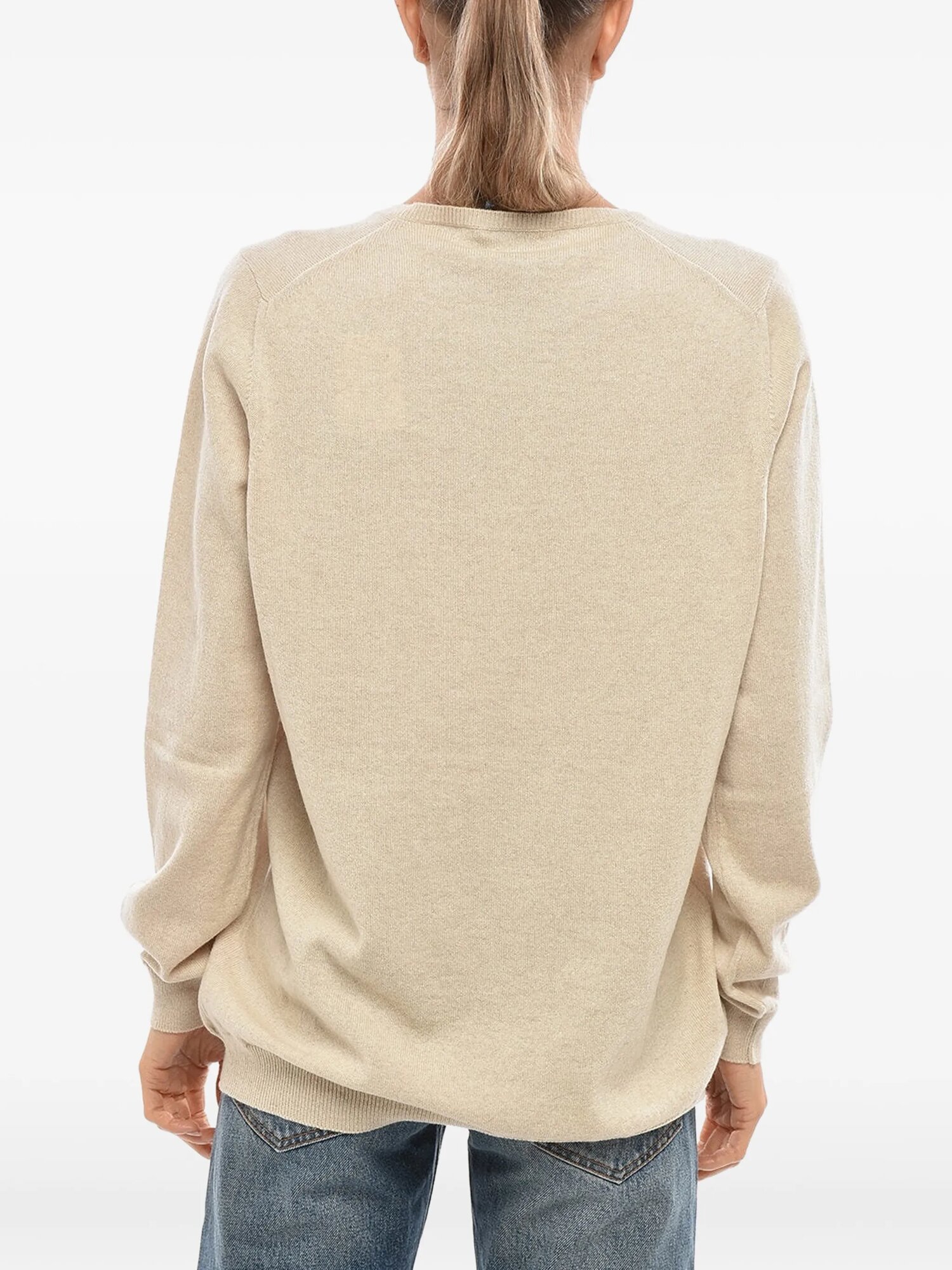 Свитер Malo Crew-neck long-sleeve sweater, размер 42, , разноцветный — фото 1