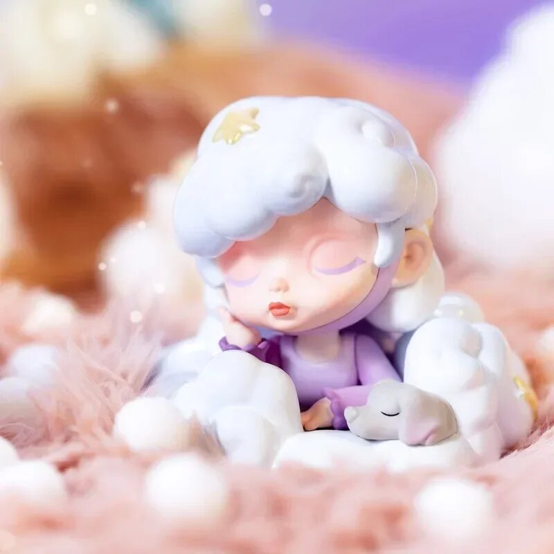 MEET PHOENIX Toycity LAURA Mood Color Girl Series фигурки Сиреневый, SNOOZING PUP