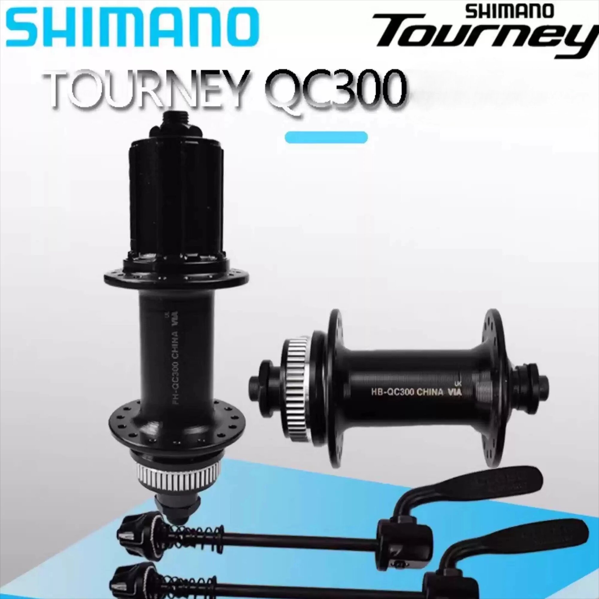 Велосипедные Втулки SHIMANO ALTUS DEORE ALIVIO TOURNEY FH HB QC300, 32H, Передние И Задние, Из Алюминиевого Сплава