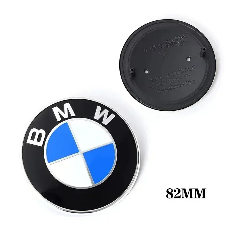 Эмблема-логотип на капот и задний багажник 74 мм, 82 мм для BMW E30 E38 E39 E46 E60 E61 E90 X1 X3 X4 X5 X6 E70 E83 X5 F10 F30 F32