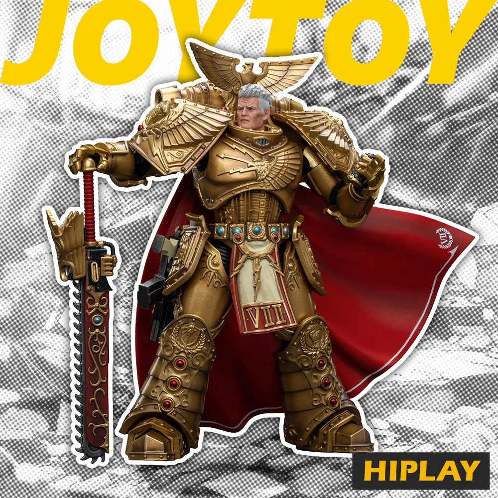 HIPLAY JOYTOY Warhammer The Horus Heresy Имперские Кулаки Рогал Дорн, Примарх VII легиона JT8865 1/18