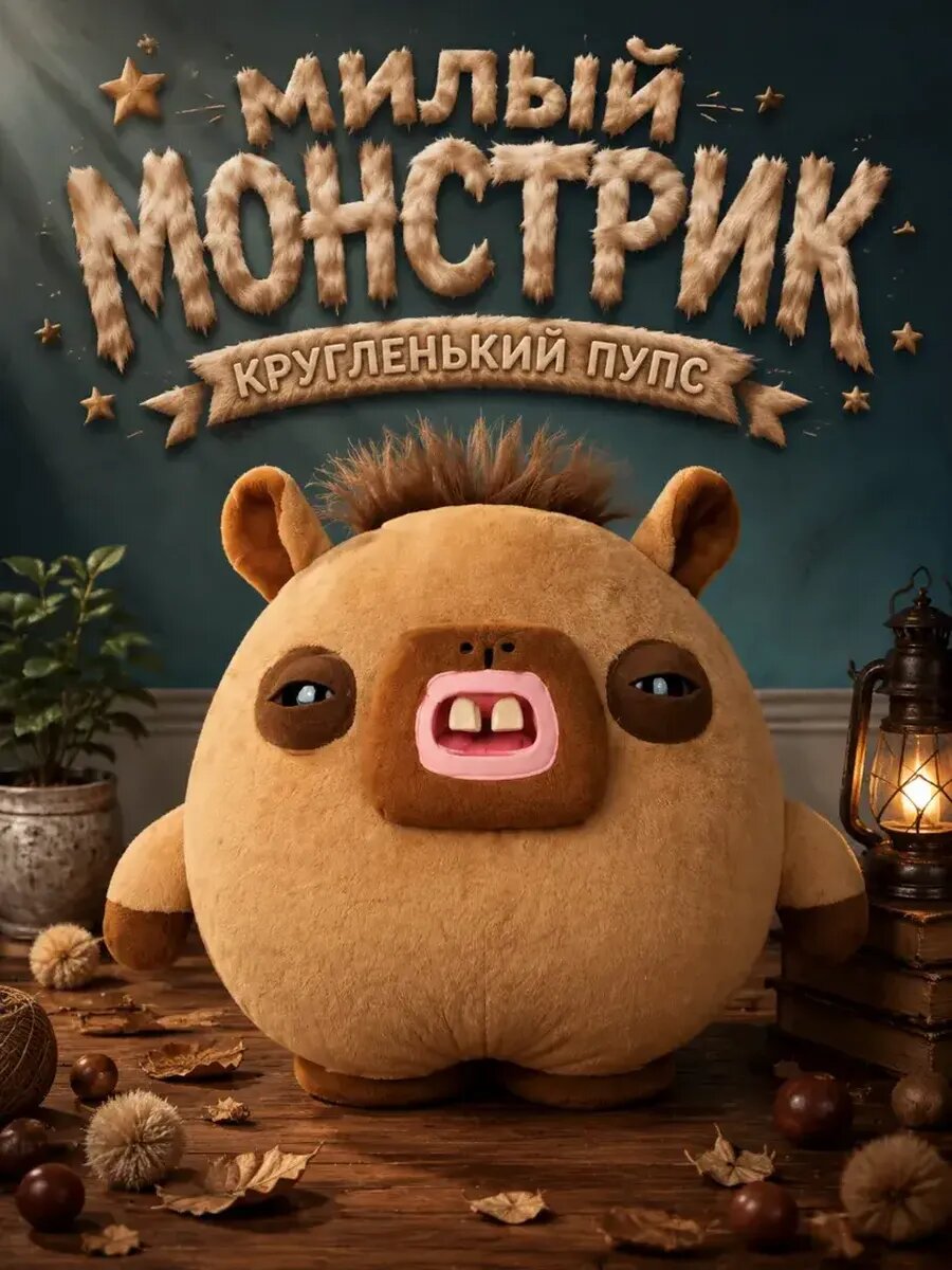 Мягкая игрушка Fuggler — серия Q-Big Monster 38cm