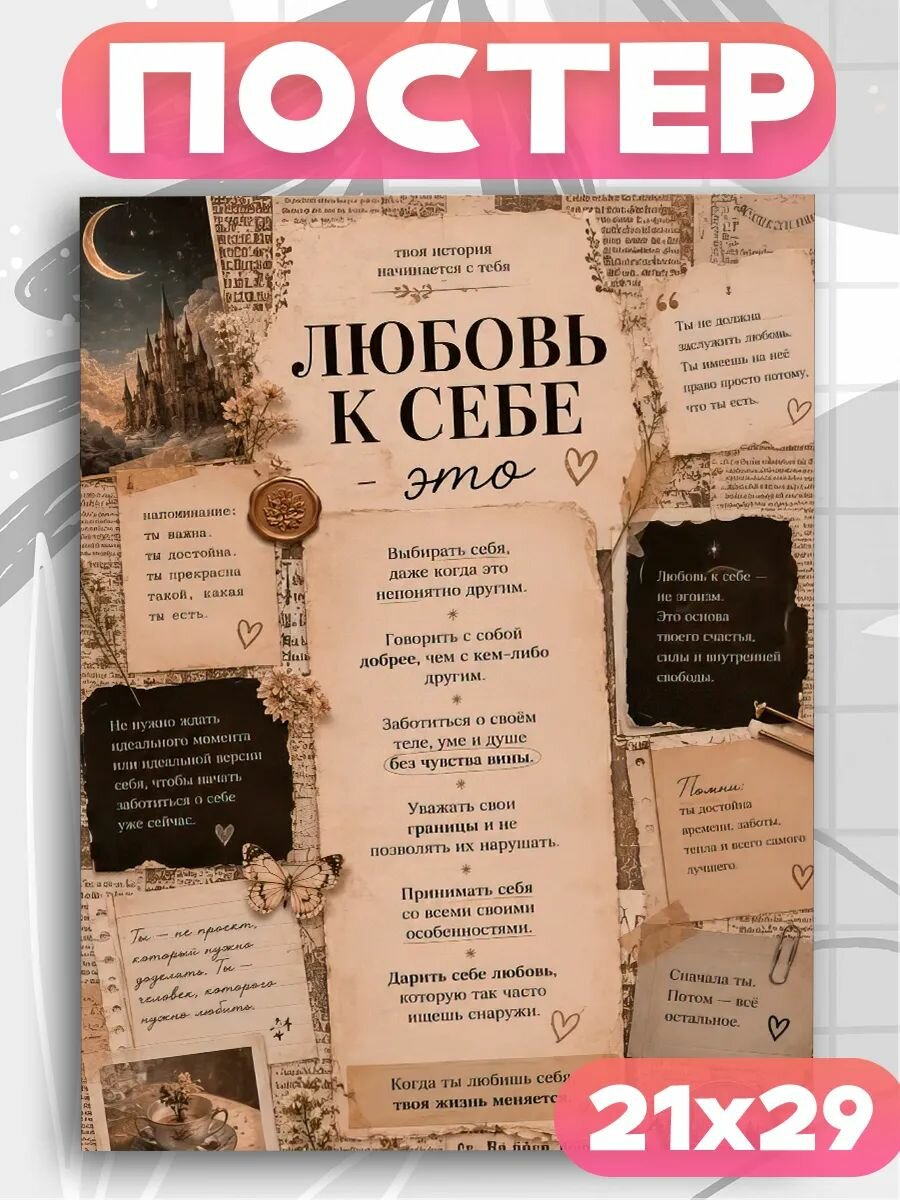 Мотивационные постеры на стену