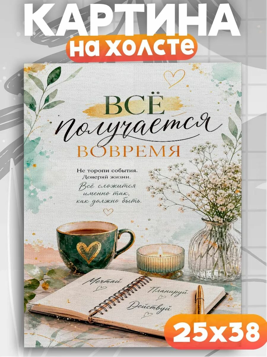 Мотивационные картины на стену