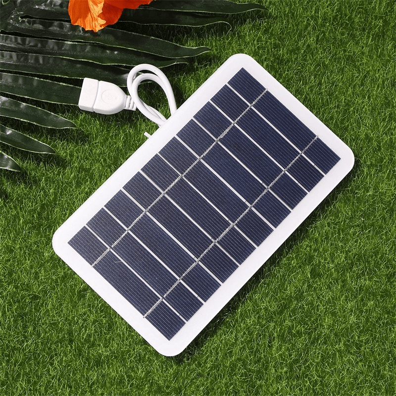 Солнечная панель 5V 2W, USB зарядная плата для мобильного телефона, гибкий монокристаллический/поликристаллический фотоэлектрический элемент, модель Triazolam, 1 шт.