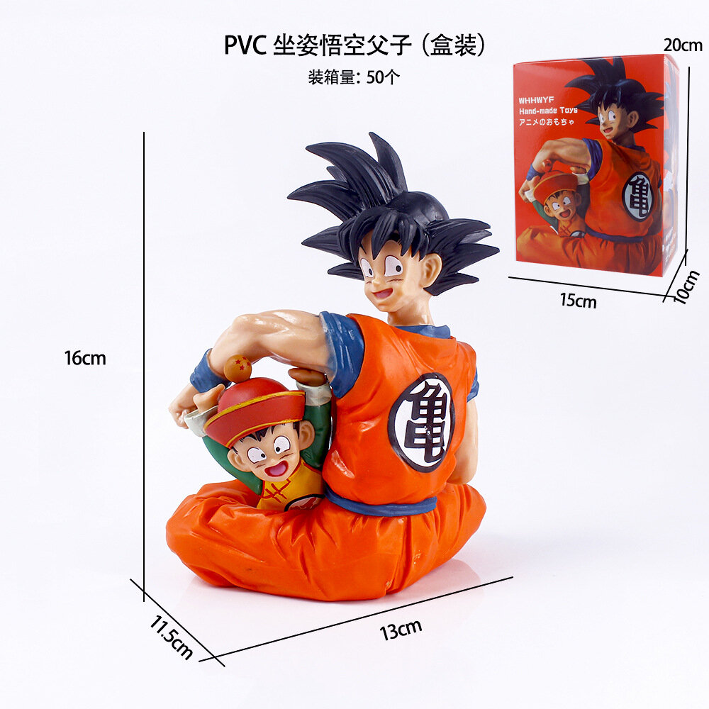 Фигурка из серии "Dragon Ball" - Бежита Бролик, пострадавший в бою с Супер Сайяном.