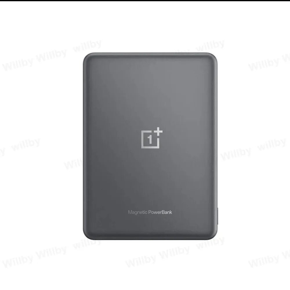 OnePlus Магнитное зарядное устройство для мобильных устройств 5000 мАч серебристо-серый